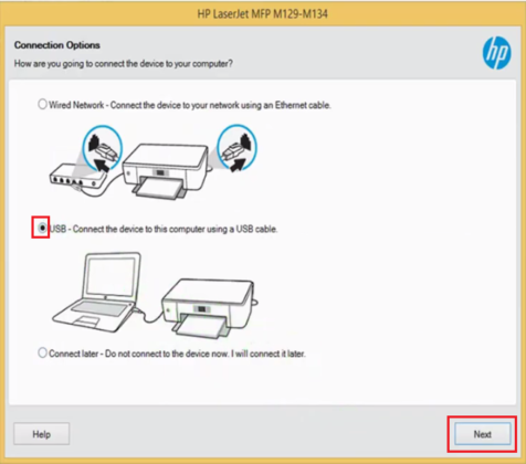 HP Laserjet MFP M129-M134 Driver Download (USB & Wireless Driver)
