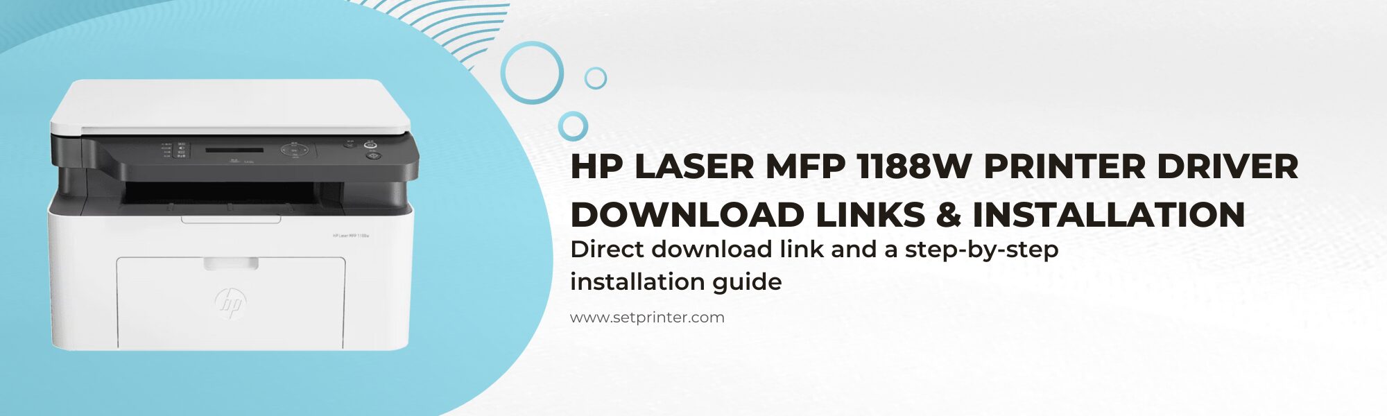 HP Laser MFP 1188w / 1188nw / 1188fnw Printer Driver Download (100% ...